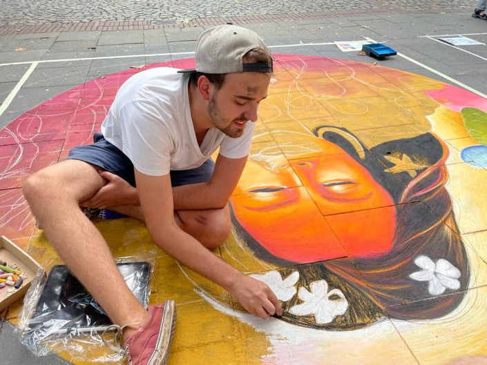 Straßenkunst Geldern – Straßenmalwettbewerb